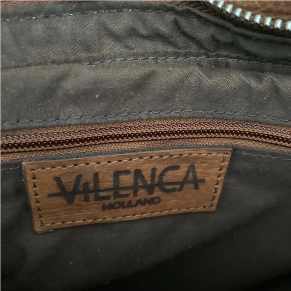Vilenca Holland | Bags | Vilenca Holland Leather Soft Handbag Brown ...